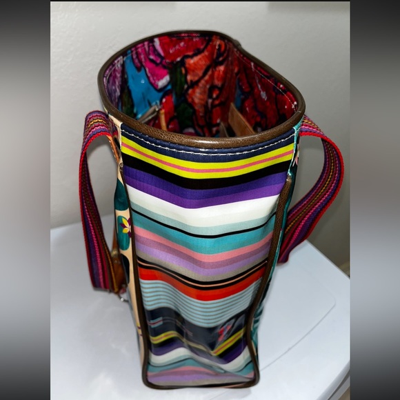 Consuela | Bags | Consuela Dezi Tote Bag Cactusflowersstripes | Poshmark
